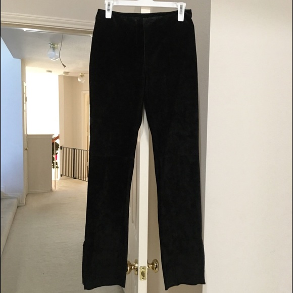 bebe | Pants & Jumpsuits | Vintage Bebe Size 2 Genuine Leather Pants ...